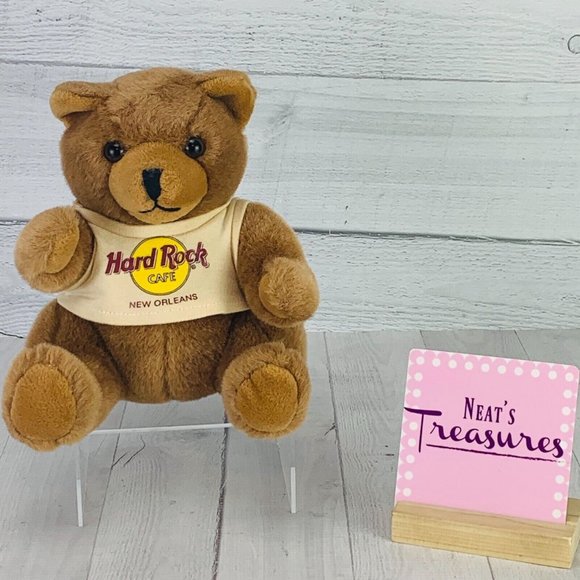 Hard Rock Café | Toys | Hard Rock Cafe Teddy Bear New Orleans Rockin T ...